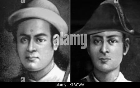 Balbhadra Kunwar and Ujir Singh Thapa Stock Photo - Alamy