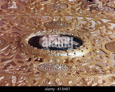 Anonymous Filigree tray (detail) 02 Stock Photo - Alamy