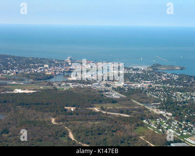 Ohio - Lorain, Aerial Photograph Stock Photo - Alamy