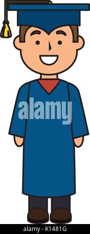 boy graduated avatar character Stock Vector Image & Art - Alamy