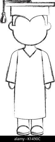 boy graduated avatar character Stock Vector Image & Art - Alamy