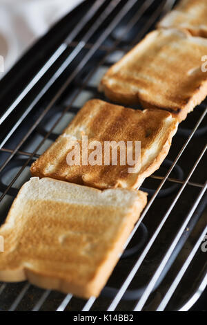 Toast bread on toaster in hotel Stock Photo - Alamy
