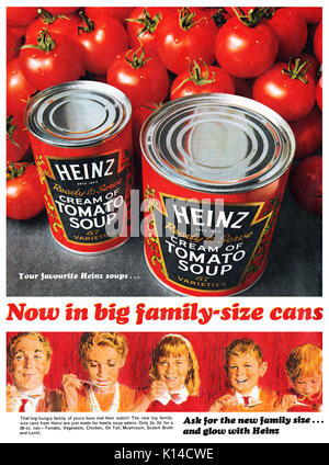 Heinz Tomato Soup Advert Stock Photo - Alamy