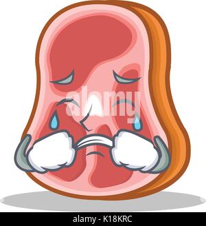 Crying Barbecue Grill Cartoon Character Stock Vector Image & Art - Alamy