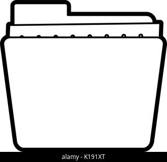 Folder documents out Stock Vector Image & Art - Alamy