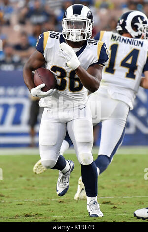 Los Angeles Rams running back Cam Akers (23) before an NFL football ...