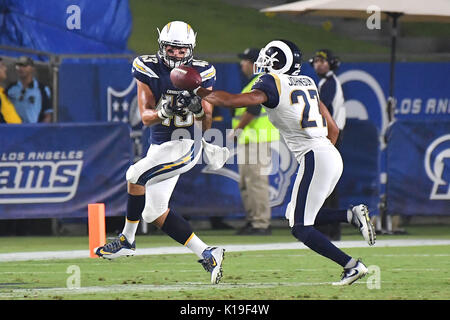 Los Angeles Chargers' Michael Davis (43) in action during the second ...