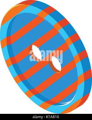 Striped button icon, isometric 3d style Stock Vector Image & Art - Alamy