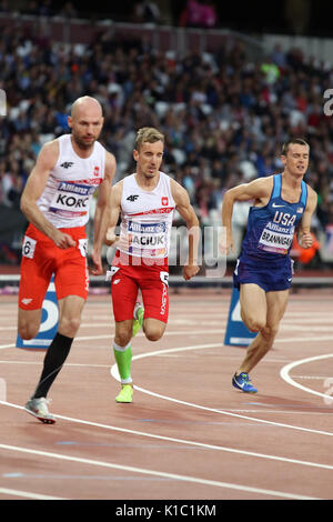 Sylwester JACIUK of Poland in the Men's 800 m T20 Final at the World ...