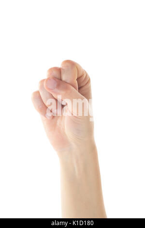 hand making the number zero Stock Photo - Alamy