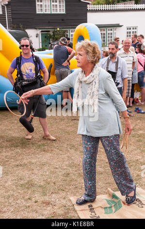 Walberswick, Suffolk, England, Uk. 26th August 2017. Penelope Keith ...