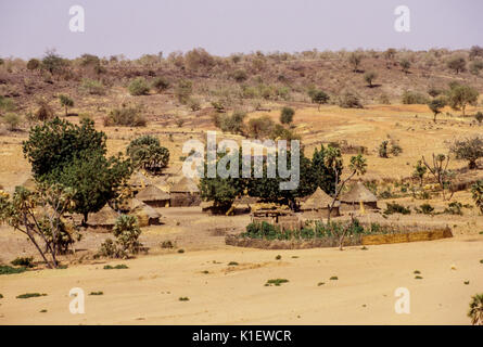 Niger, West Africa. Dry Season in the Sahel. Compare to Rainy Season in ...