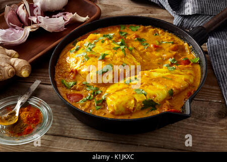 Keralan fish curry Stock Photo - Alamy