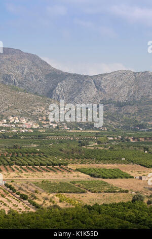 Landscape near Orba, Valencia, Spain Stock Photo - Alamy
