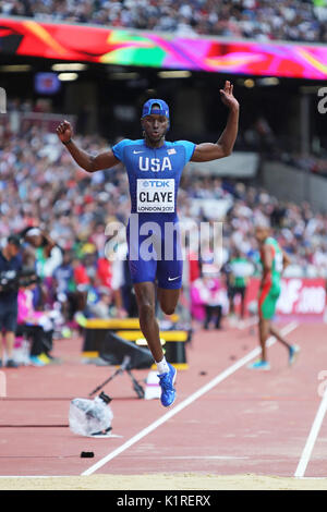 Will CLAYE (United States of America) competing in the Men's Triple ...