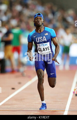 Queen CLAYE (United States of America) after competing in the Women's ...