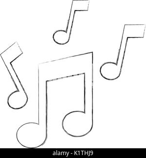 Pictograph of music note Stock Vector Image & Art - Alamy