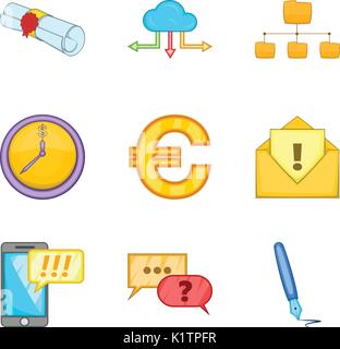 Visibility icons set, cartoon style Stock Vector Image & Art - Alamy
