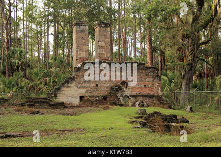 Historic Dummett Plantation Ruins, a former Sugar and Rum Processing ...