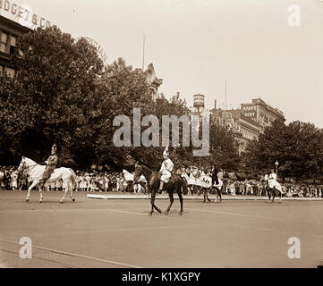 Ku Klux Klan cross burning ceremony, Upper Marlboro, Maryland. Seven ...