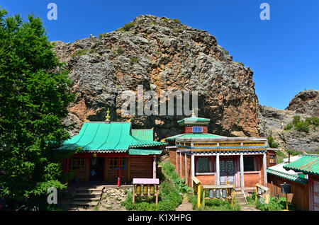 Tuvkhun Monastery, Mongolia Stock Photo - Alamy