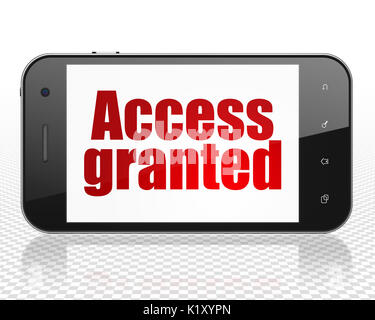 Access Granted screen and display Stock Photo - Alamy