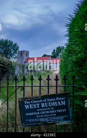 The Church of St Peter, West Rudham, North Norfolk, UK Stock Photo - Alamy
