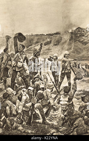 BATTLE OF MAJUBA HILL, 27 February 1881. Final battle of the First Boer ...
