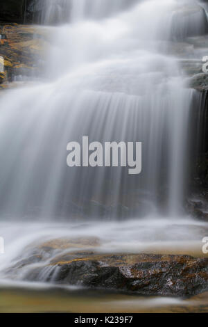 Cold Brook Falls in New Hampshire's White Mountains Stock Photo - Alamy