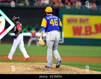Washington Nationals relief pitcher Andrew Chafin (53) in action during ...
