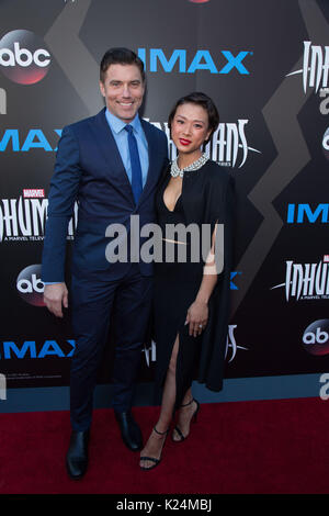 Darah Trang and Anson Mount attending the season 2 premiere of Star ...
