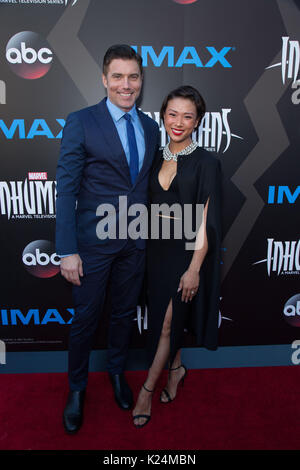 Darah Trang and Anson Mount attending the season 2 premiere of Star ...