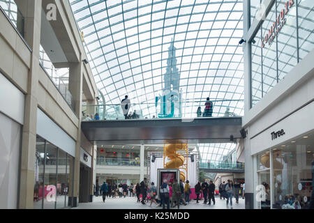 Interior of the Trinity shopping centre, Leeds, England Stock Photo - Alamy