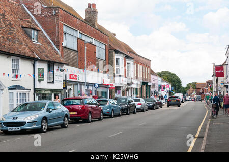 High Street, New Romney, Kent, England, United Kingdom Stock Photo - Alamy