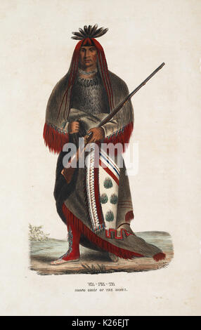 Wa-Na-Ta, Grand Chief of the Sioux, was an influential leader of the ...