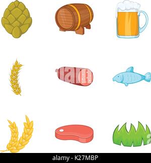 Farm landscape with house on arable land, vintage farmland scene vector ...