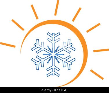 Vector isolated geometric illustration with icy blue area of USA ...