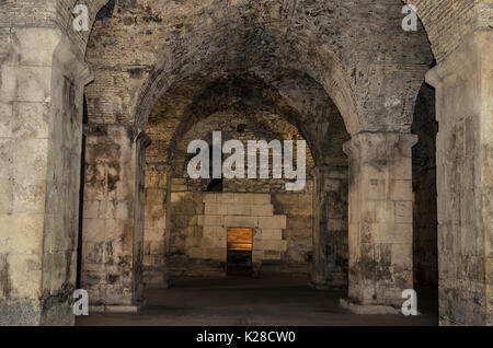 Old abandoned basement in the castle Stock Photo - Alamy