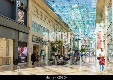 Inside the Bullring Shopping Centre in Birmingham Stock Photo - Alamy