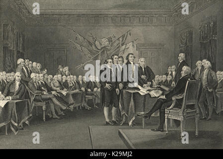 The Declaration of Independence Committee. Thomas Jefferson, Roger ...