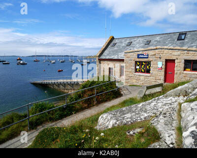 lifeboat station hugh town st marys Isles of Scilly Stock Photo - Alamy