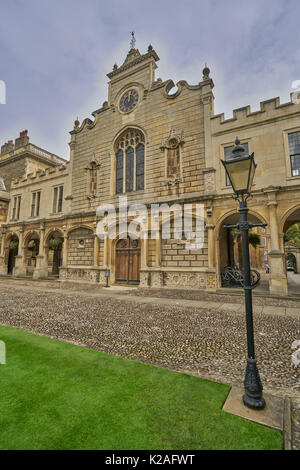 Peterhouse College Cambridge chapel, the oldest University college in ...