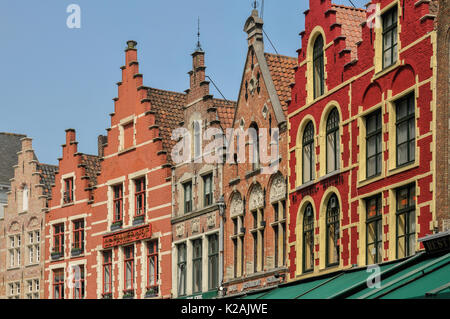 Colourful Dutch Gables Flemish Windows Pastel Colours Victorian ...