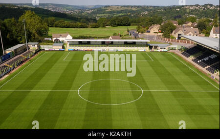 aerial view of Barrow FC ground in Barrow-in-Furness, Cumbria Stock ...