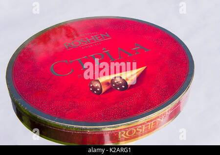 Candy Roshen Strila podilska 250g box Ukraine, sweet box, bonbonniere ...