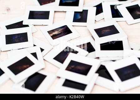 vintage 35mm color transparency slides in white plastic mounts. now ...