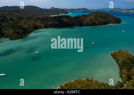 Aerial view of Hamilton Island, Queensland, Australia Stock Photo - Alamy