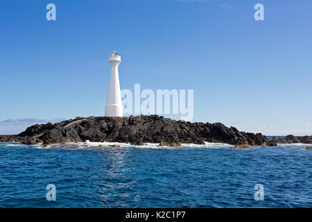 Lighthouse of Formigas Islands, Azores, Portugal Stock Photo - Alamy