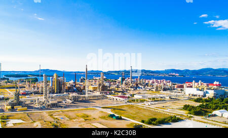 Oil refinery. Mongstad, Norway Stock Photo - Alamy