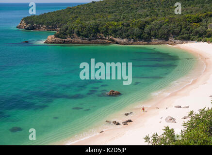 Galapos beach in the Arrabida Natural Park, Setubal. Portugal Stock ...